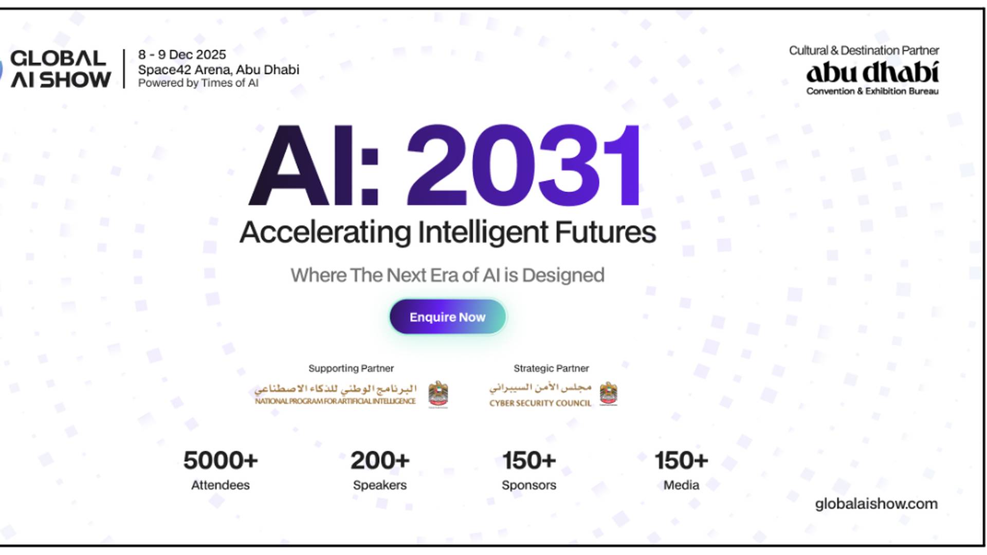 Global AI Show Abu Dhabi 2025 | AI & ML Events