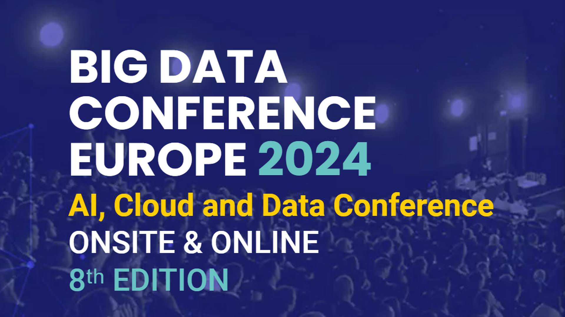 Big Data Conference Europe 2024 | AI & ML Events
