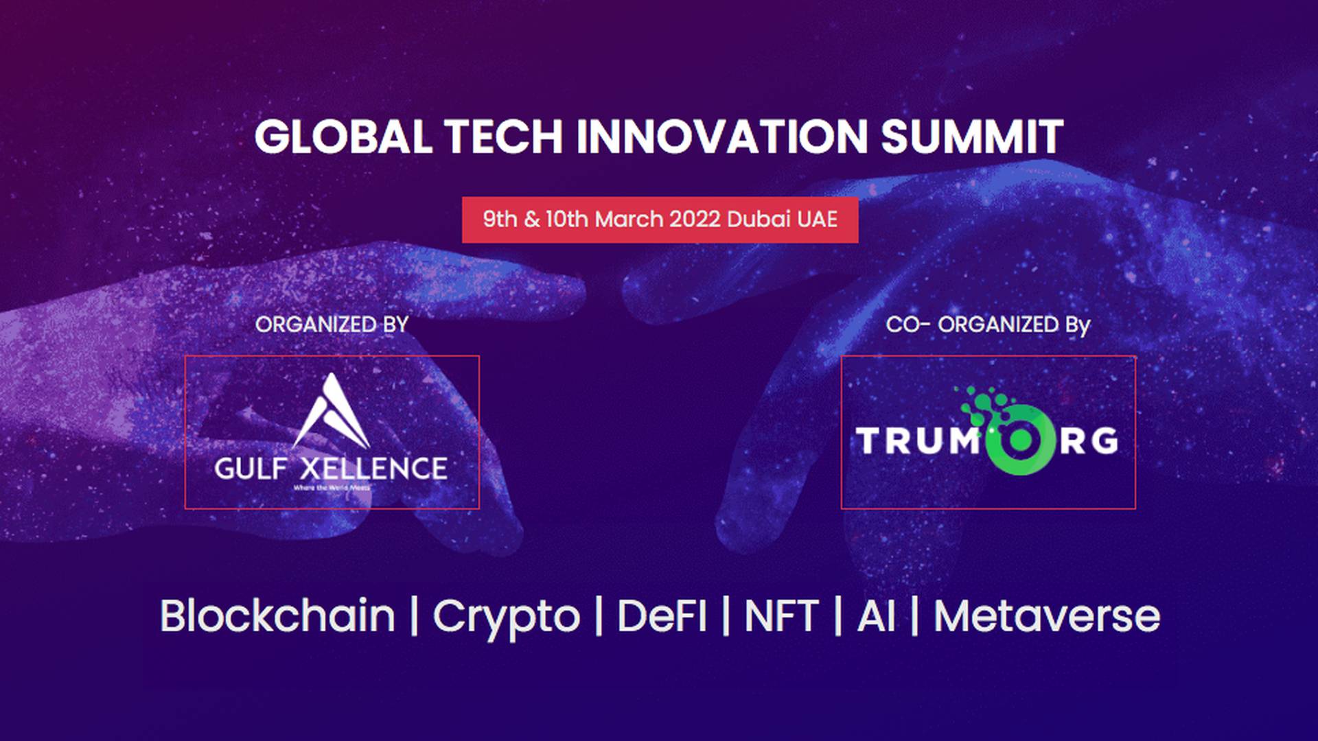 Global Tech Innovation Summit 2022 | AI & ML Events