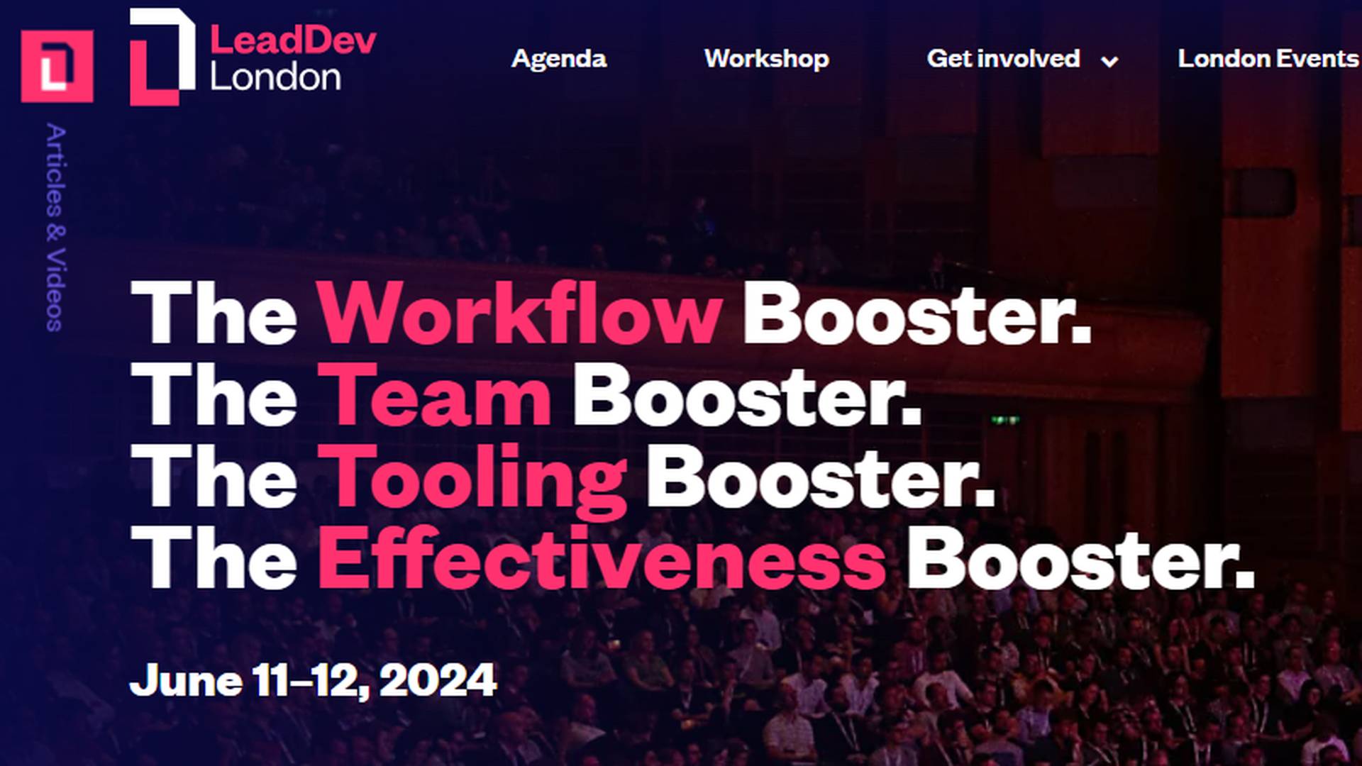 LeadDev London 2024 | AI & ML Events