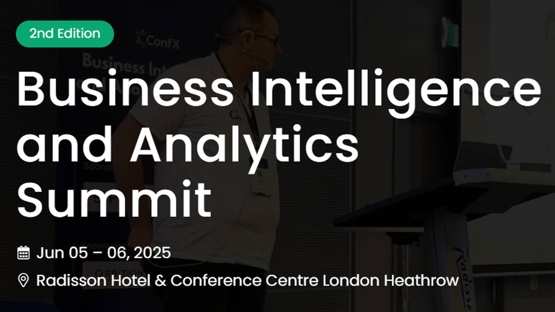 Business Intelligence and Analytics Summit 2025 | AI & ML Events