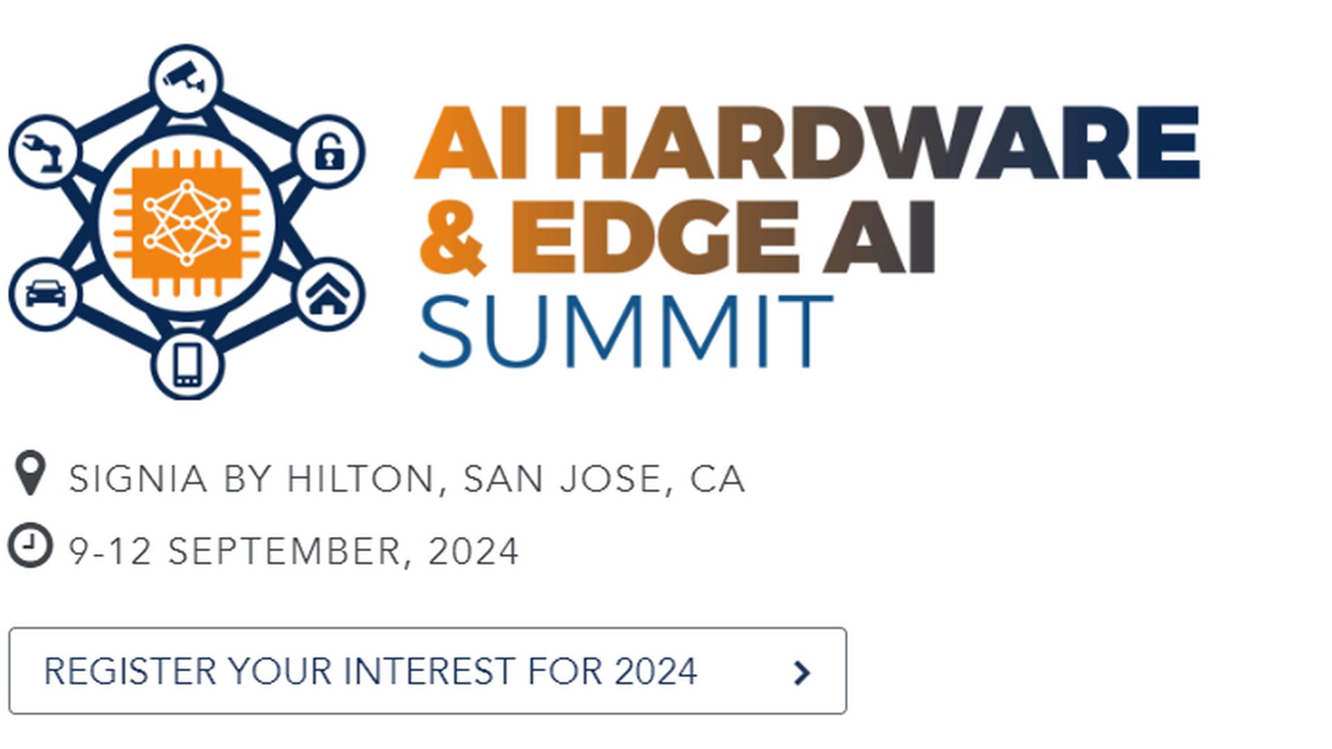 AI Hardware & Edge AI Summit 2024 | AI & ML Events