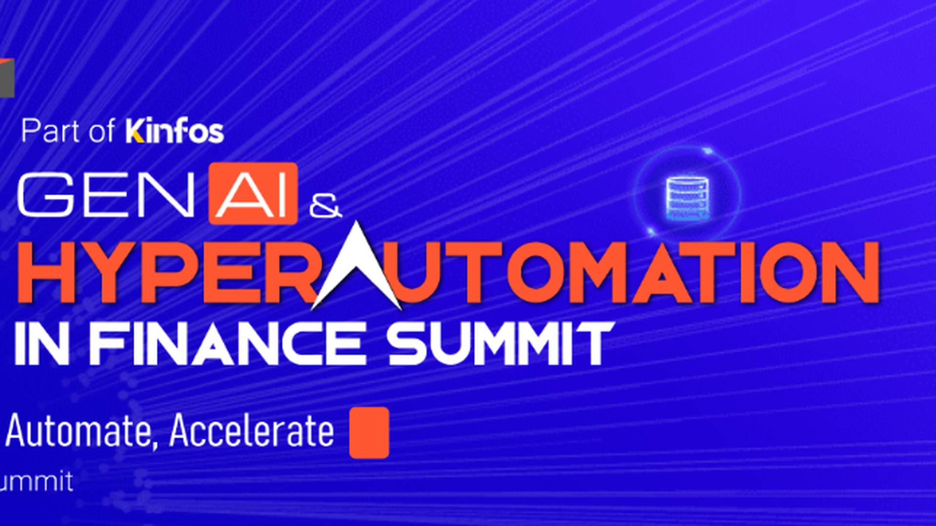 GenAI & HyperAutomation in Finance Summit 2025 | AI & ML Events