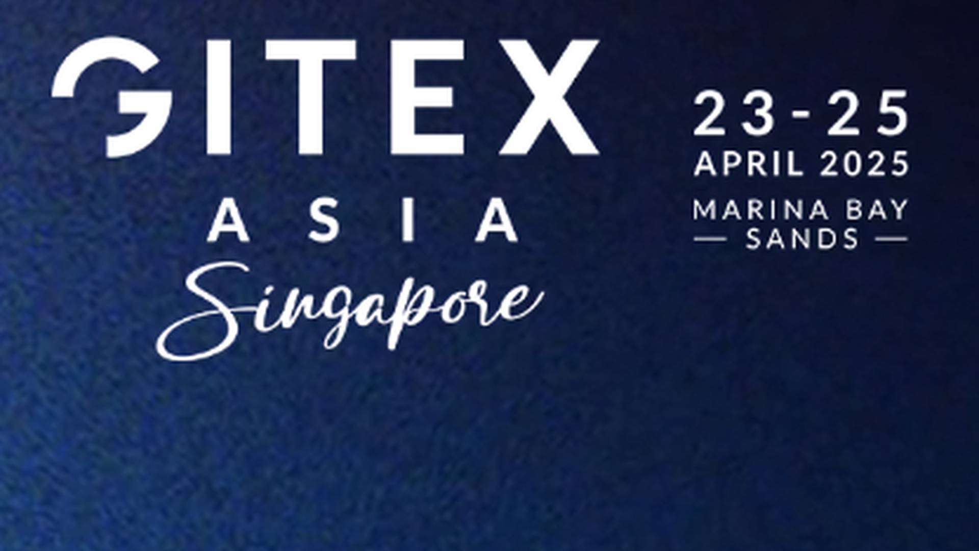 Gitex Asia Singapore 2025 | AI & ML Events