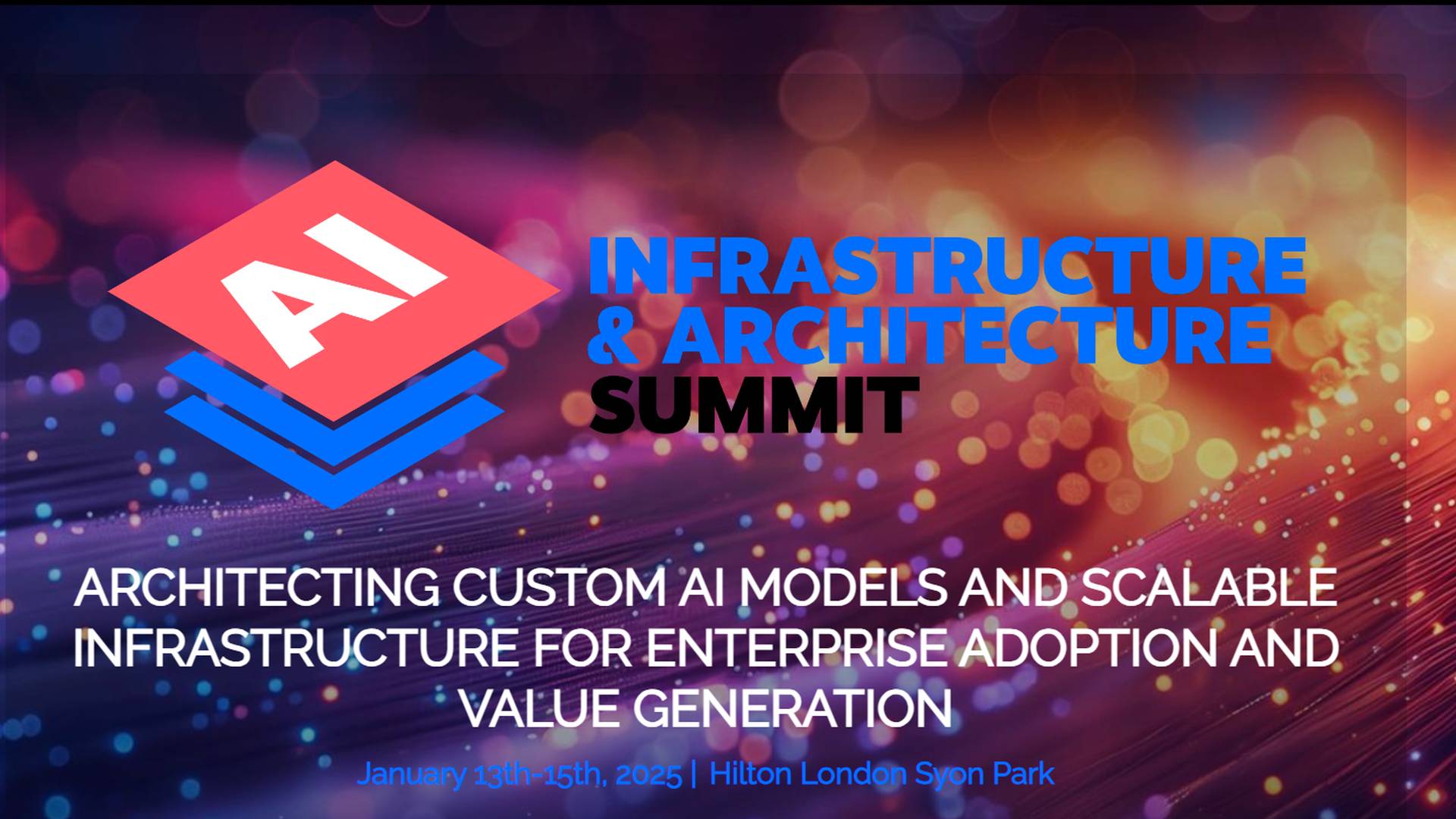 Infrastructure & Architecture Summit 2025 | AI & ML Events