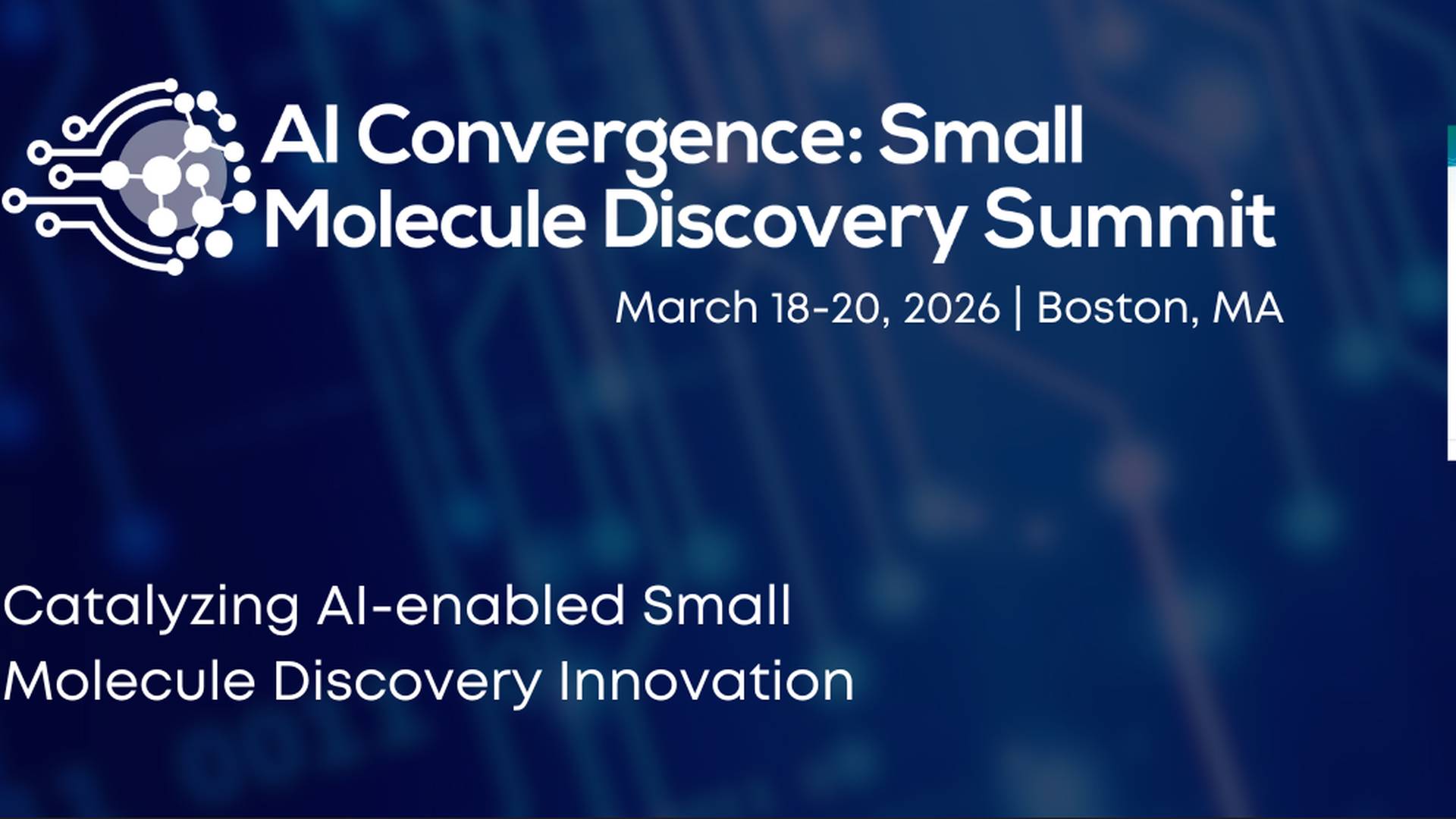 AI Convergence: Small Molecule Discovery Summit | AI & ML Events