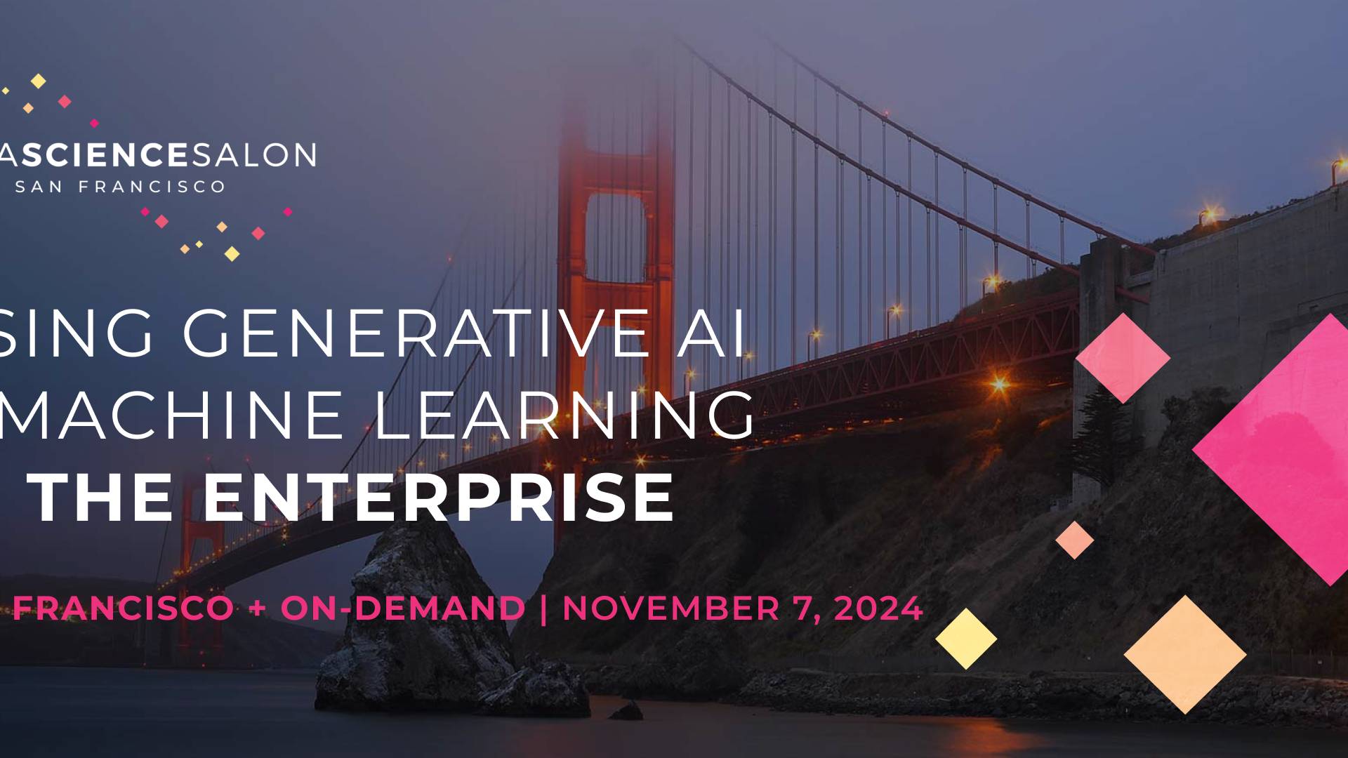 Using Generative AI & Machine Learning in the Enterprise 2024 | AI & ML Events