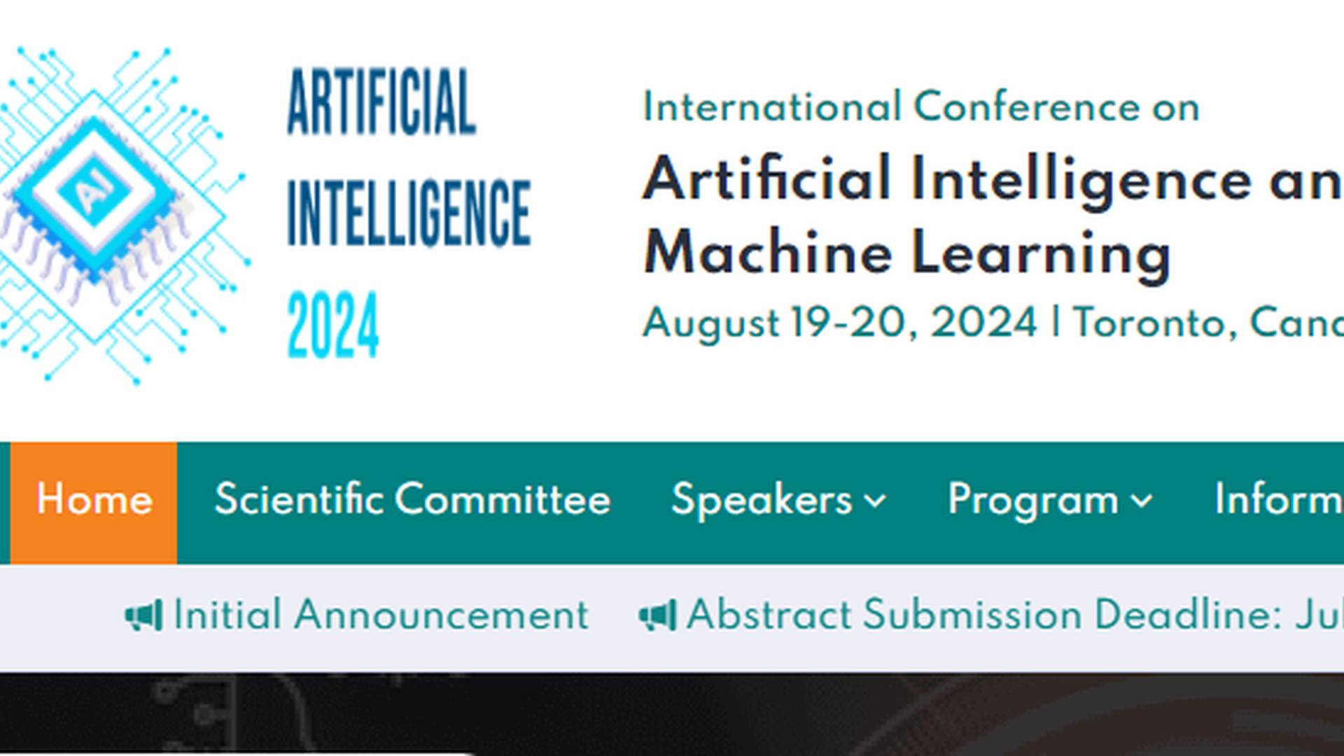 Artificial Intelligence and Machine Learning 2024 | AI & ML Events