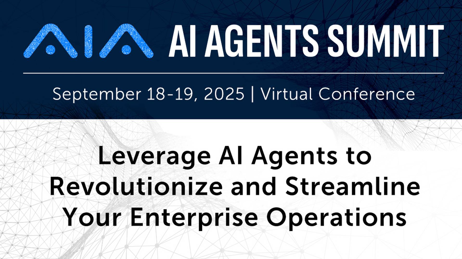 AI Agents Summit 2025 | AI & ML Events