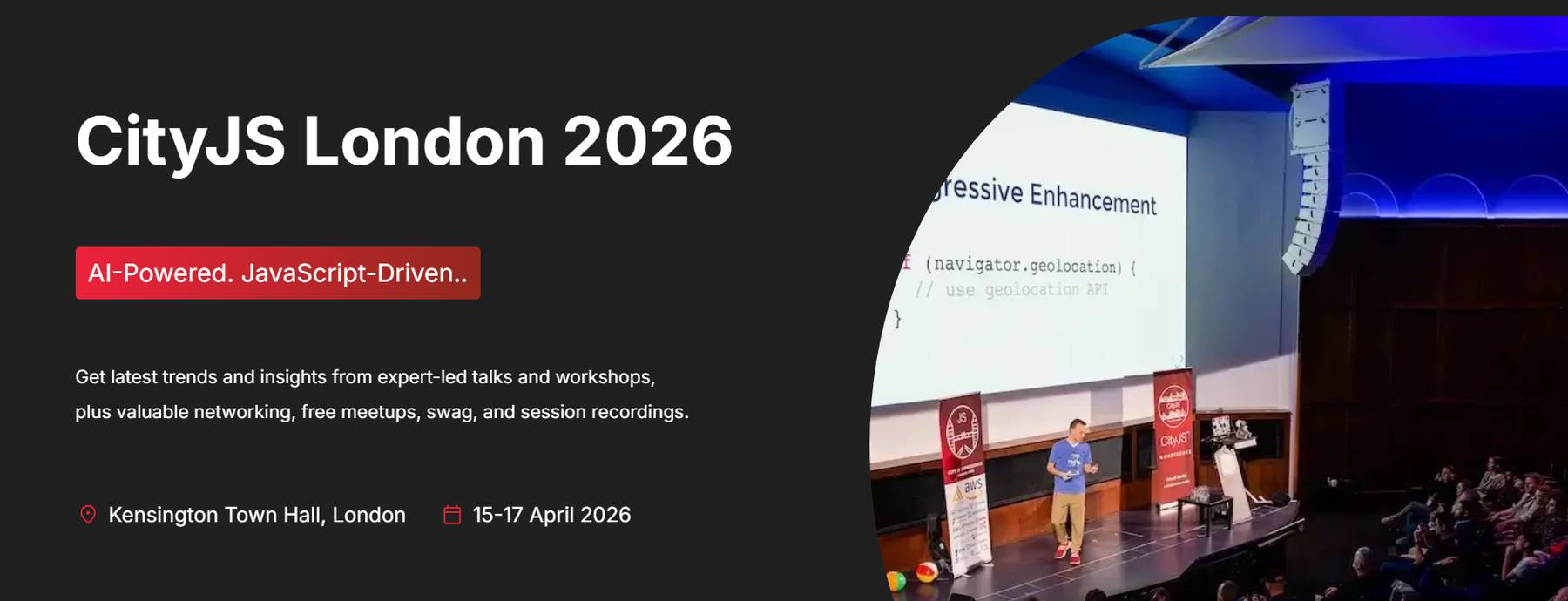 CityJS London 2026 | AI & ML Events