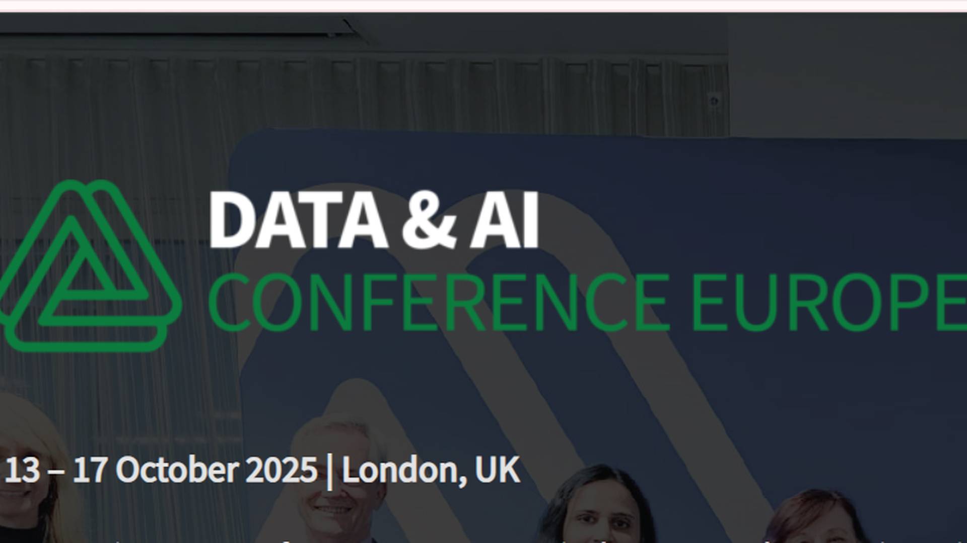 Data & AI Conference Europe 2025 | AI & ML Events