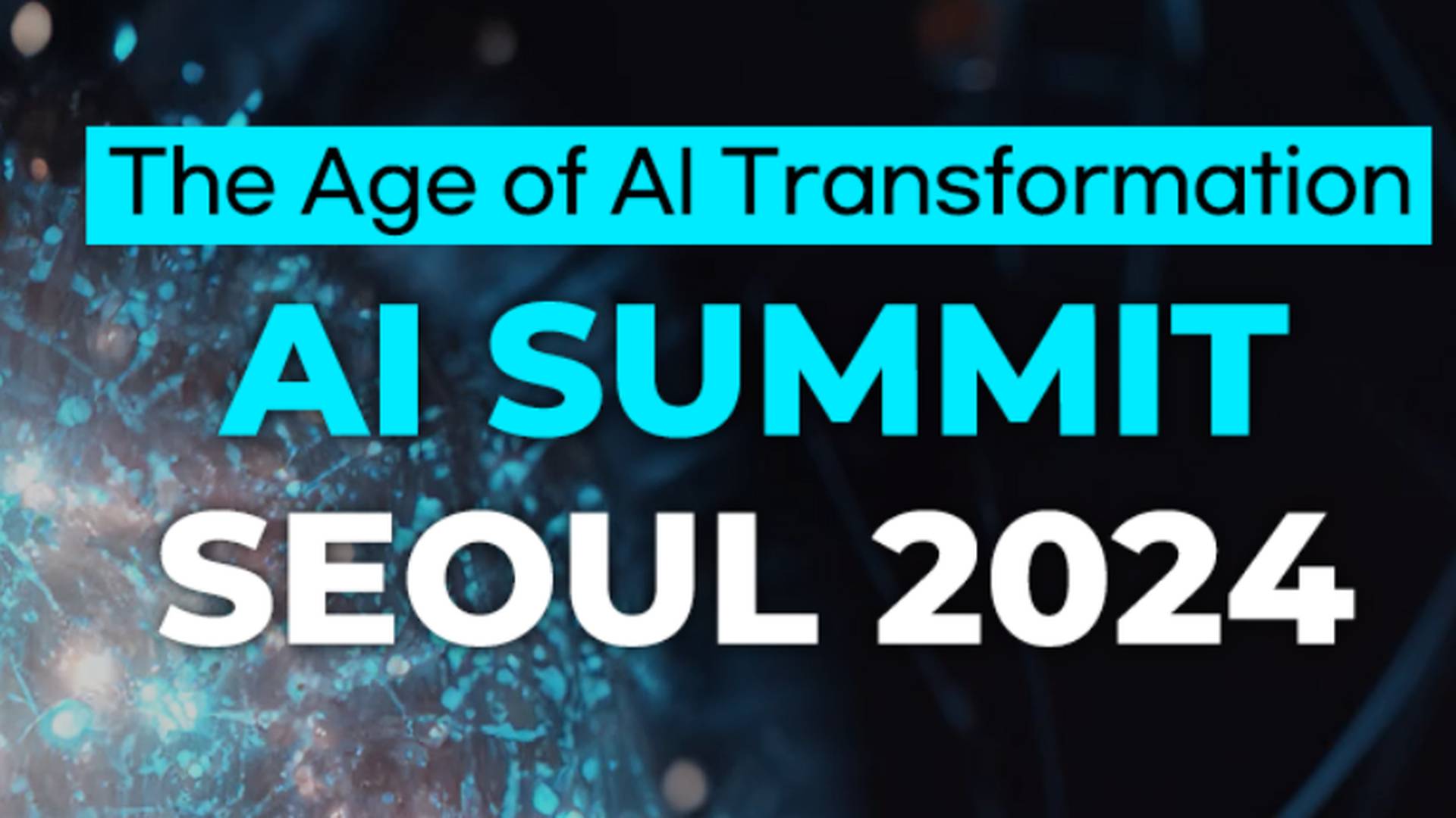 AI Summit Seoul 2024 | AI & ML Events