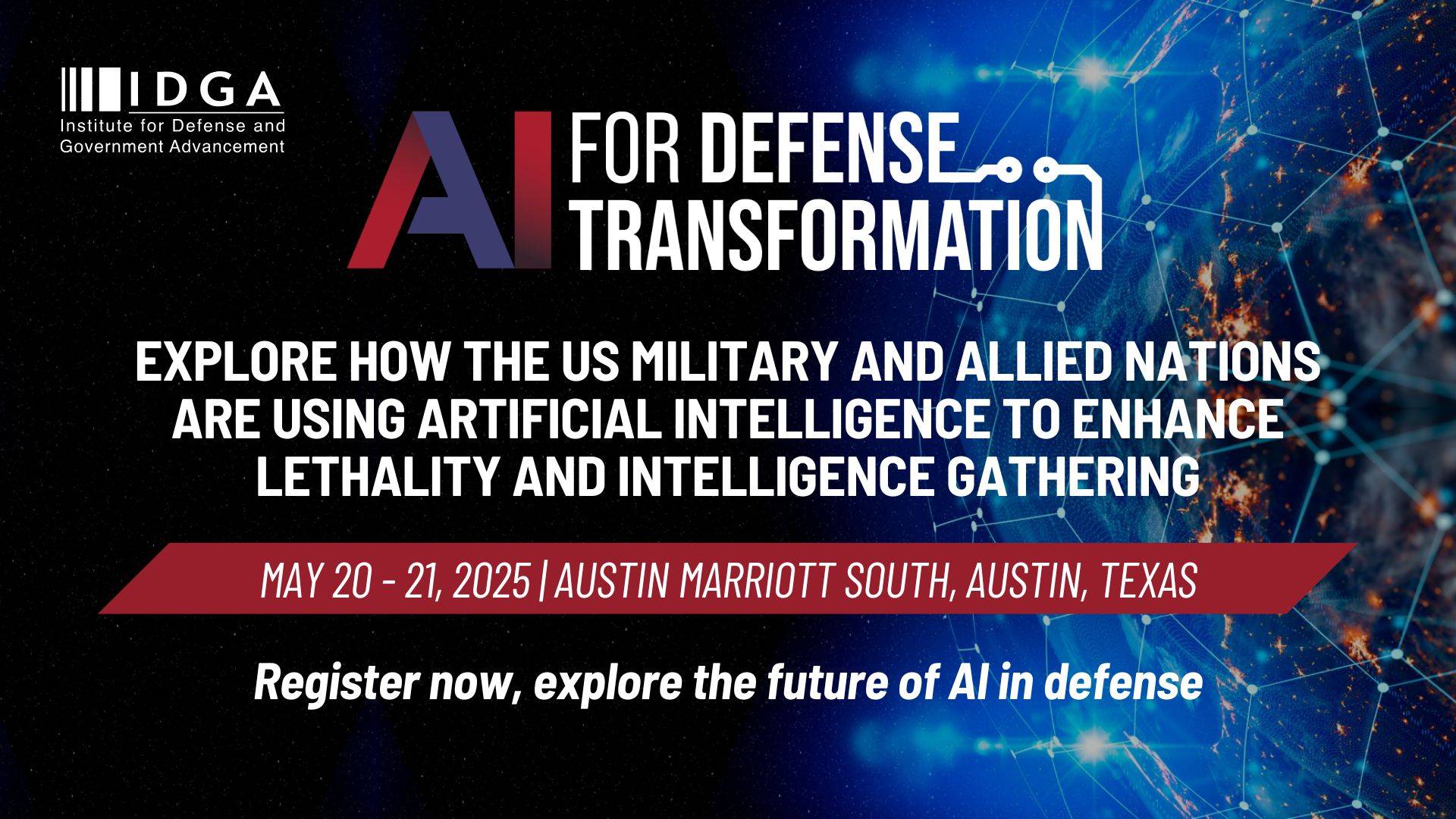 AI for Defense Transformation 2025 | AI & ML Events