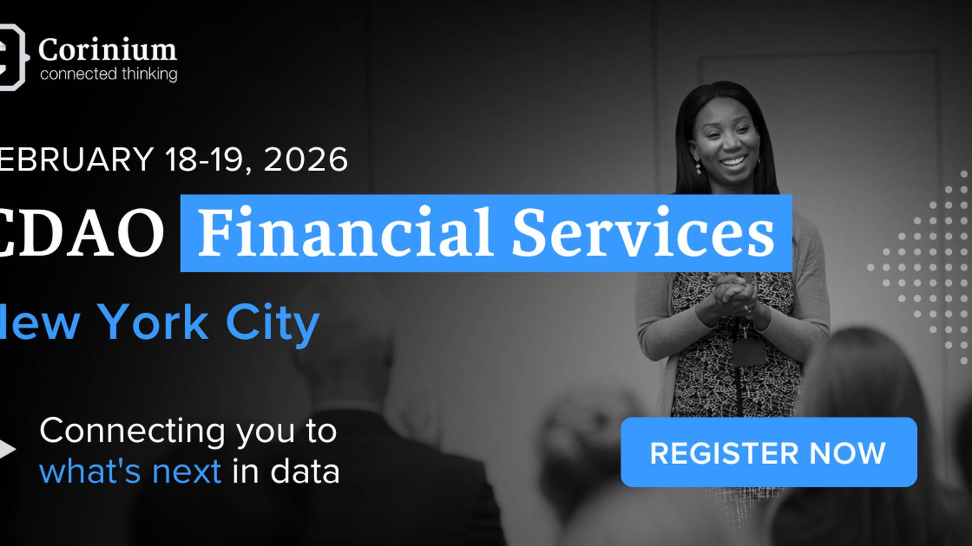 CDAO Financial Services 2026 | AI & ML Events