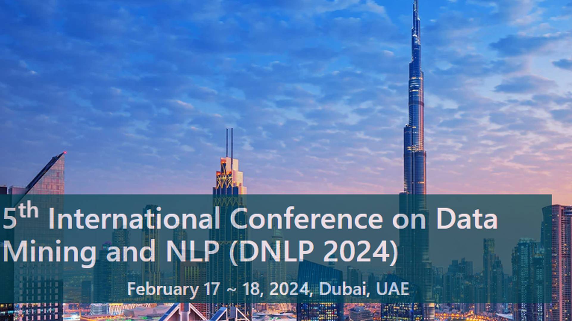 DNLP 2024 | AI & ML Events